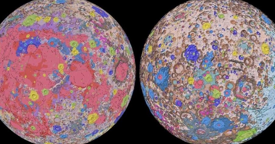 De Papo na Web!: Astrônomos divulgam primeiro mapa detalhado da Lua