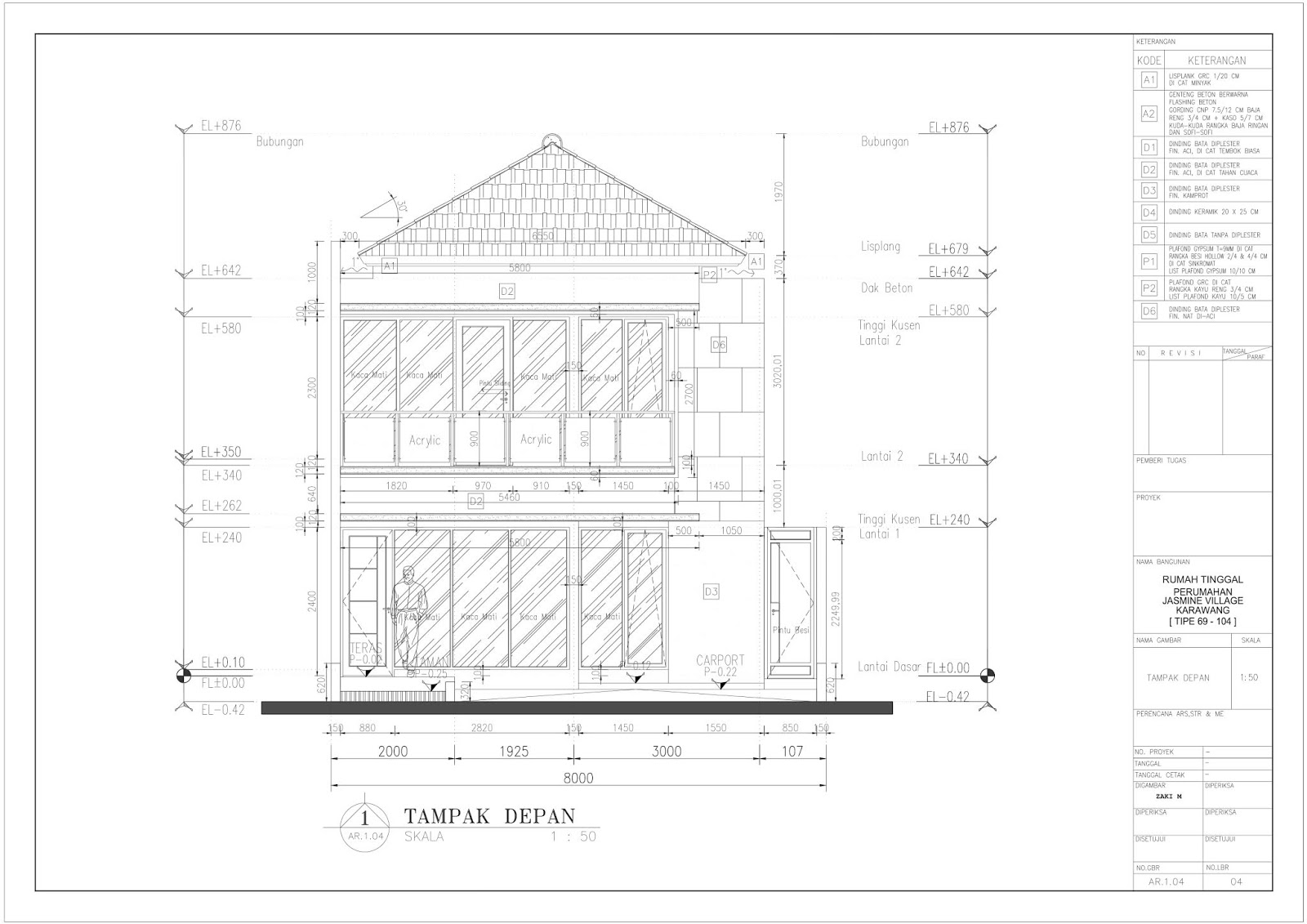Download Gratis Gambar Kerja Format PDF - Winston Engineering School