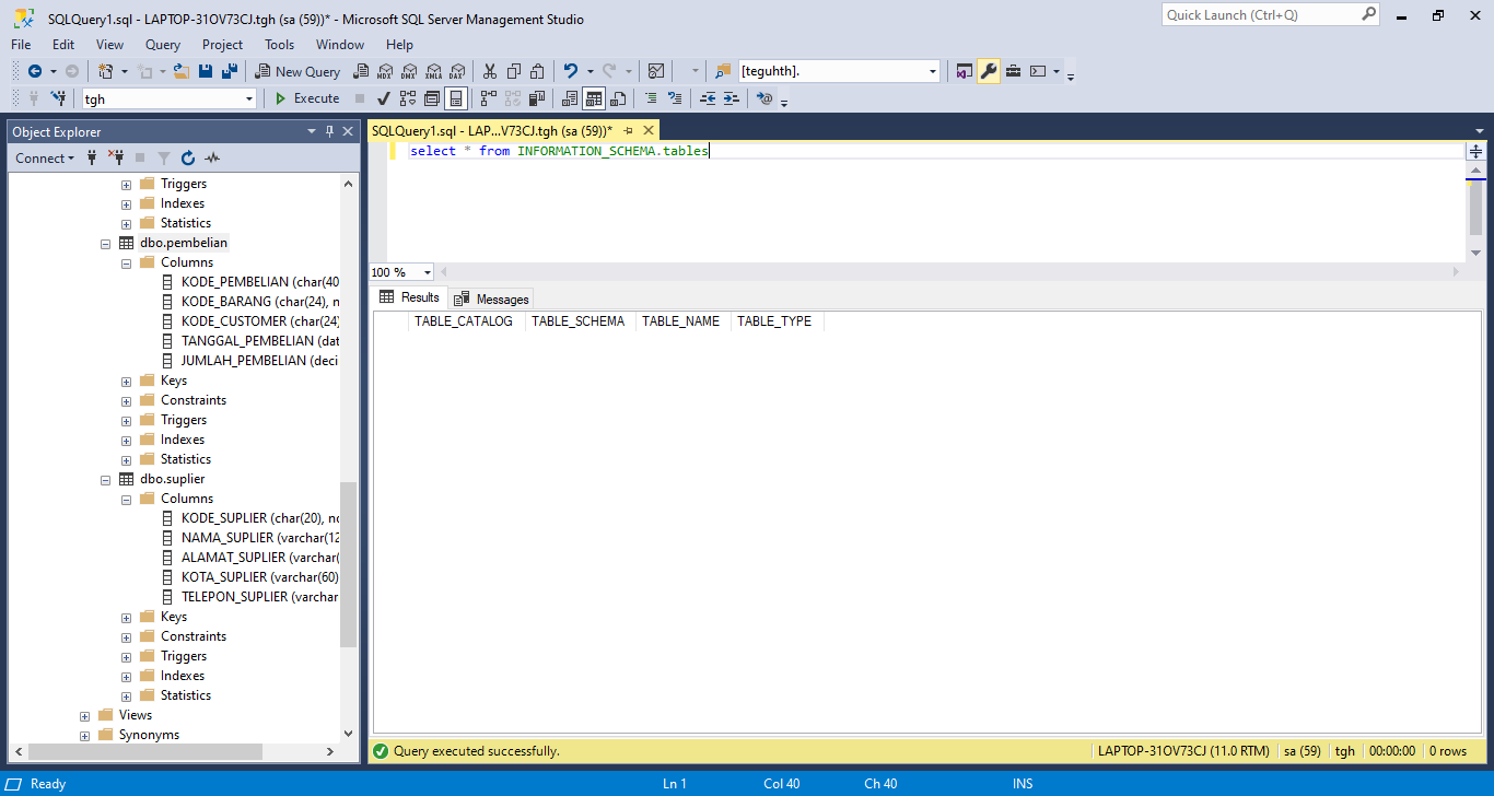 Teguh Triharto Learning Center: .::: Migration Oracle to MSSQL using ...