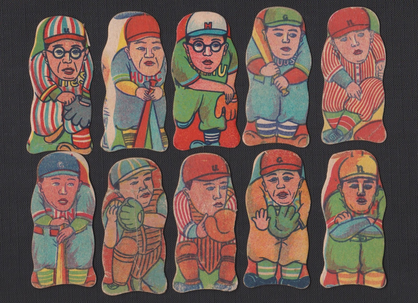 Getting Back into Baseball Cards....in Japan: 1950s Baseball Menko are Neat