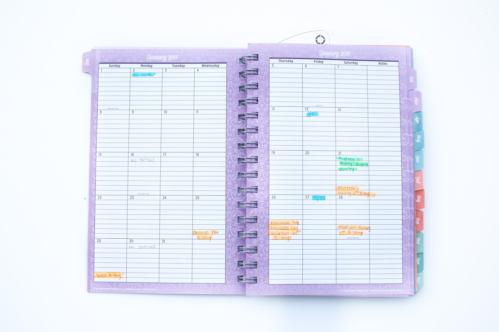 How I Get Planner Organized