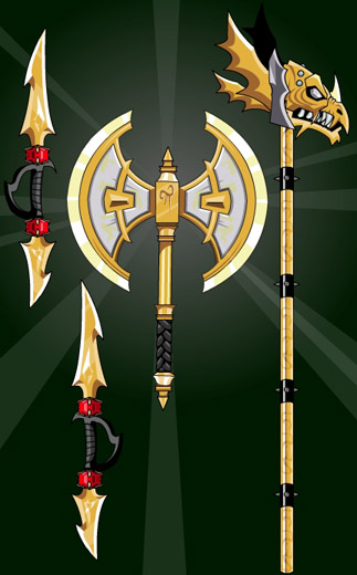 Aqw: Weapons in Aqw