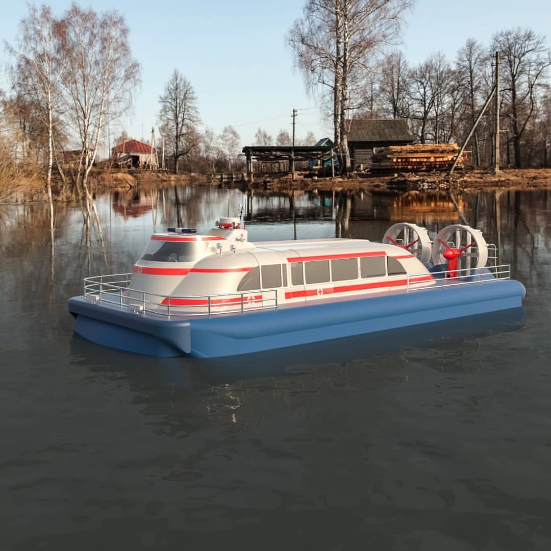 Hovercraft and Water Jet Boats/Vessel