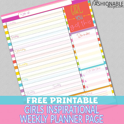 My Fashionable Designs: Motivational Monday: Free Inspirational Weekly ...