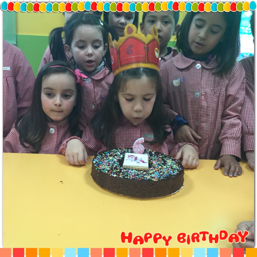 INFANTIL 5 AÑOS: CUMPLEAÑOS FELIZ!!!
