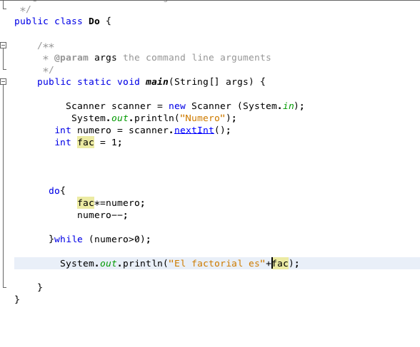 Tutoriales de Java en NetBeans: Ciclos For While y Do While