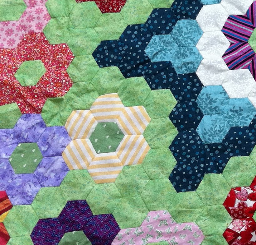 Patchwork-blomsten: Solsikker .....