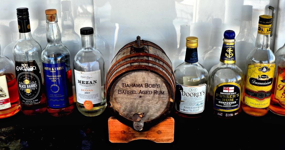 Bahama Bob's Rumstyles: Bahama Bob is Giving it a Try, My Own Rum Blend
