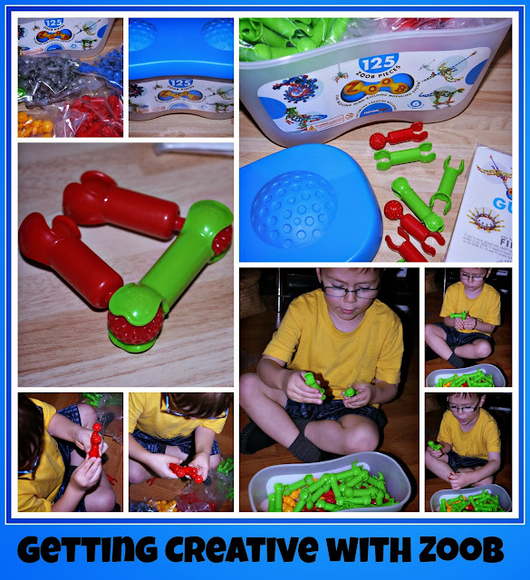 Inside the Wendy House: Getting Creative with the Zoob Modelling Kit.