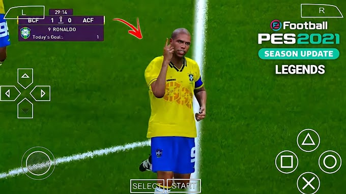 PES 2021 PPSSPP CLUBES LEGENDS,JOGADORES CLÁSSICOS