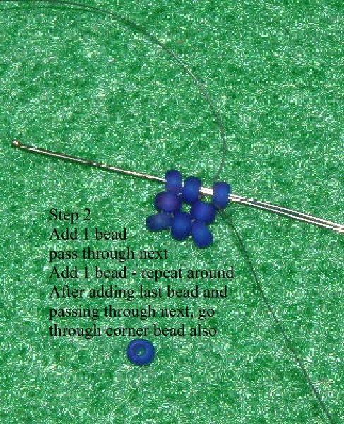 Queenie's Beads: Beaded Bead - Seed Bead Berry