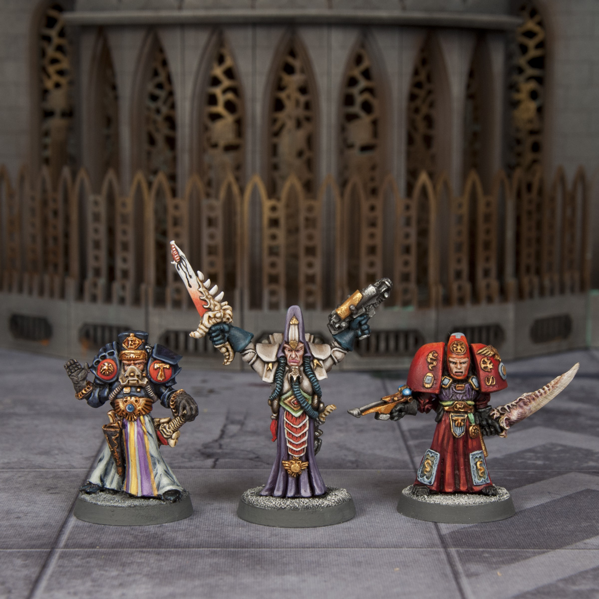 Dr. Mathias's Miniature Extravaganza: Rogue Trader Ordo Malleus Inquisitors