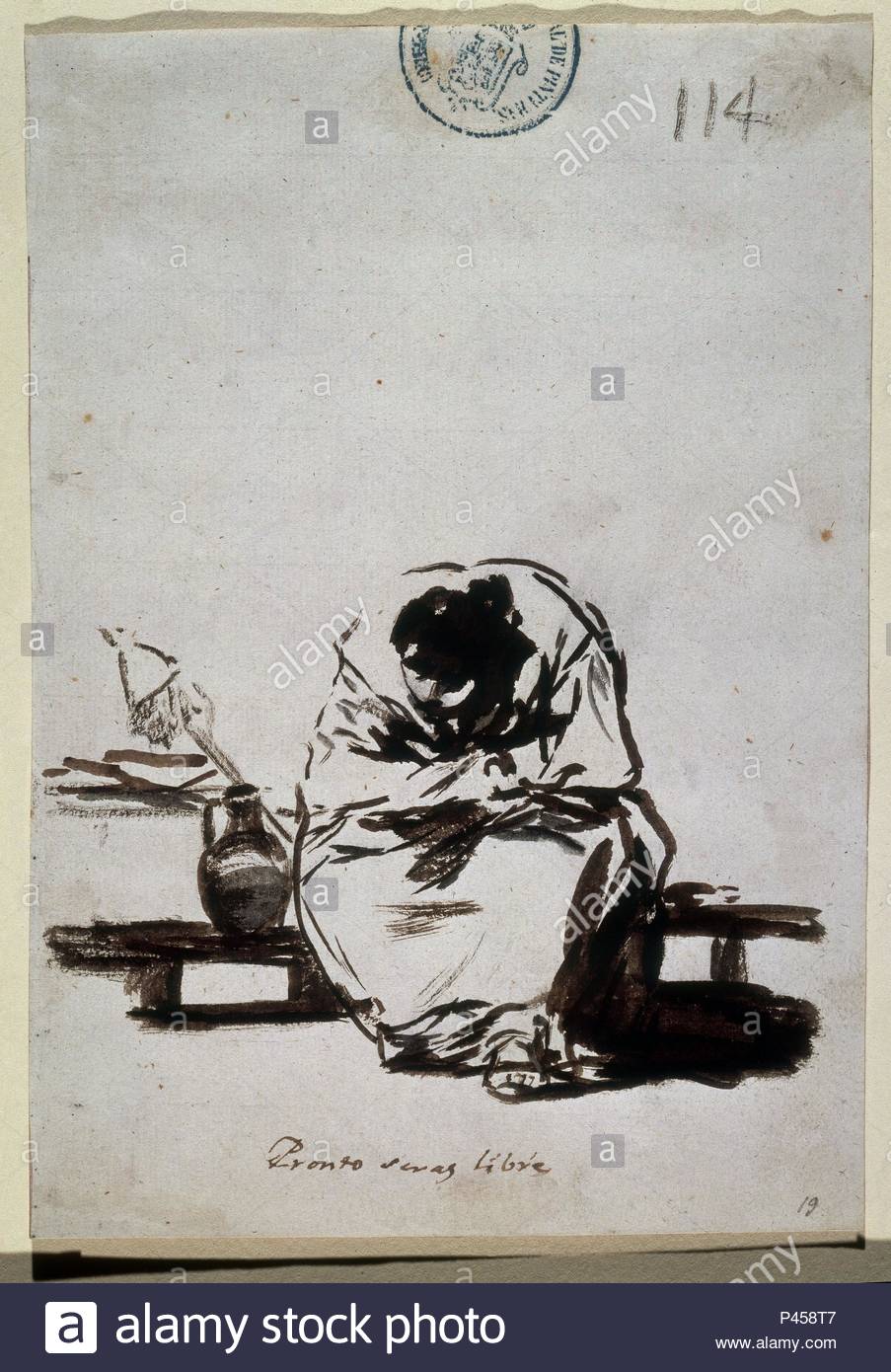 todoestécnicas: Tinta china y dibujo a plumilla ( Goya y demás)