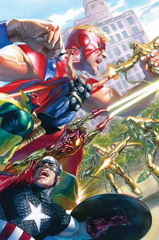 COMIC IS ART: ALEX ROSS ICONS: HOMENAJE A UNA OBRA