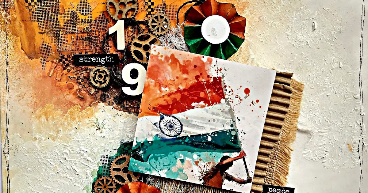 Priya Mishra Blog: India - Scrapbook Layout