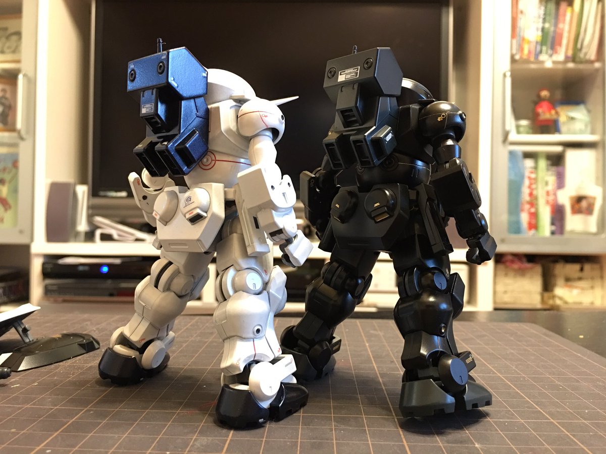 GUNDAM GUY: HG 1/144 Grimoire Unicorn & Banshee - Customized Build