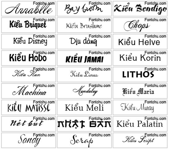 Font Chữ VNI Full By Ťâÿ ŤÿÑō - Jerry