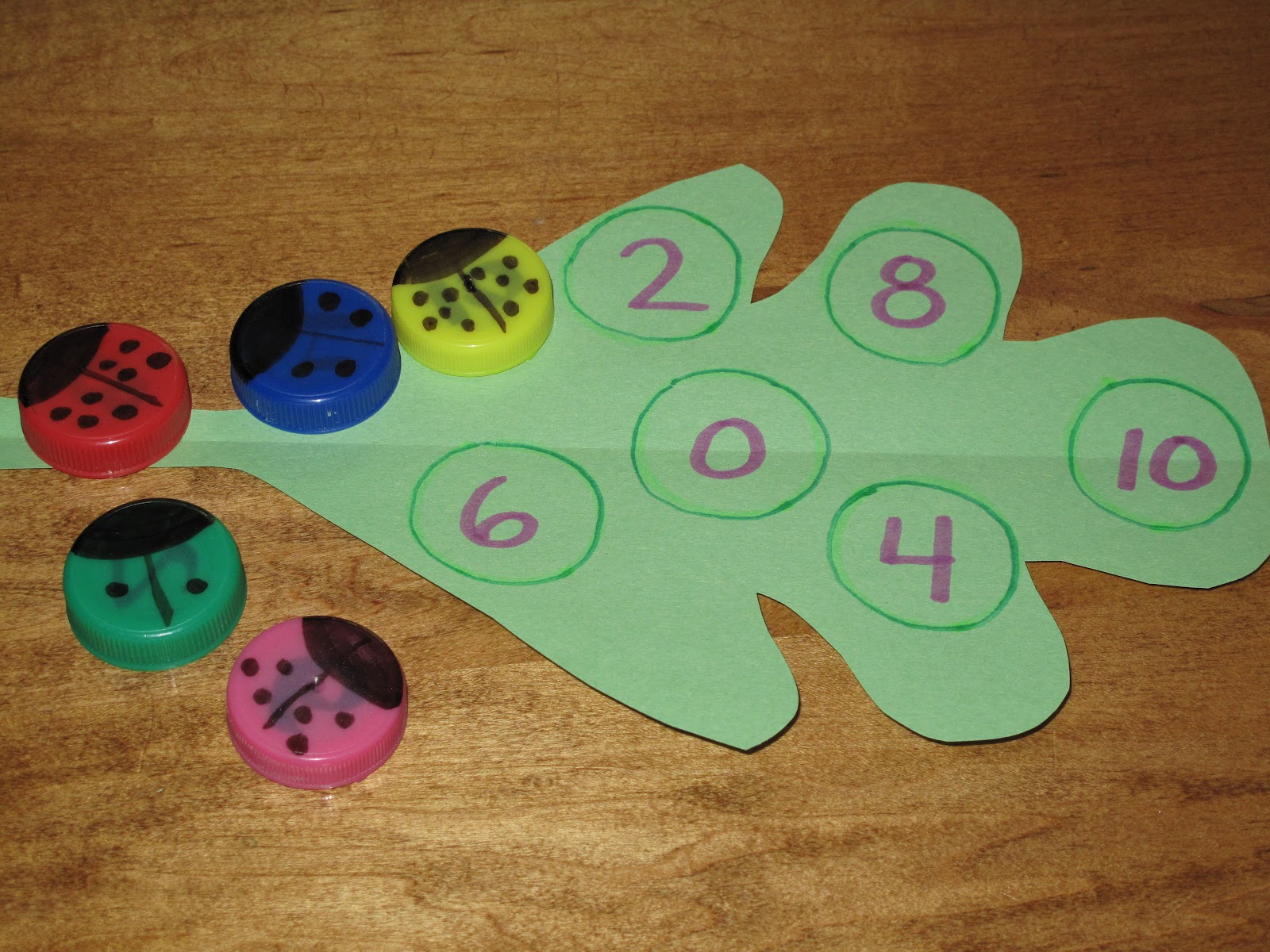 Primary Learning Logs: Ladybug Math