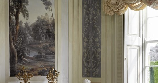 Eye For Design: Decorating With Grisaille For Soft Elegant Walls