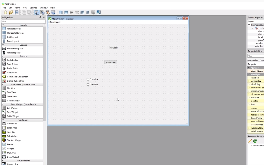 [Tech With Tim] PyQt5 Tutorial - Setup and a Basic GUI Application