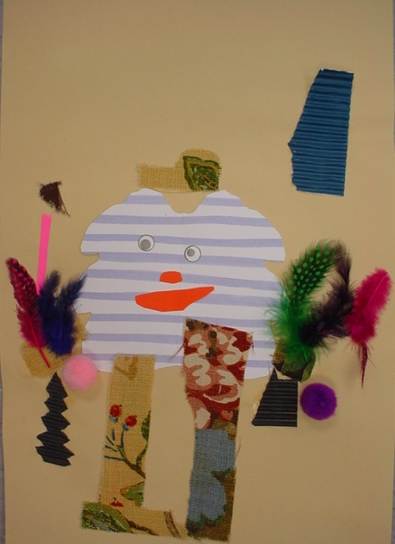 Mrs. Knight's Smartest Artists: Imaginary Creatures Collage