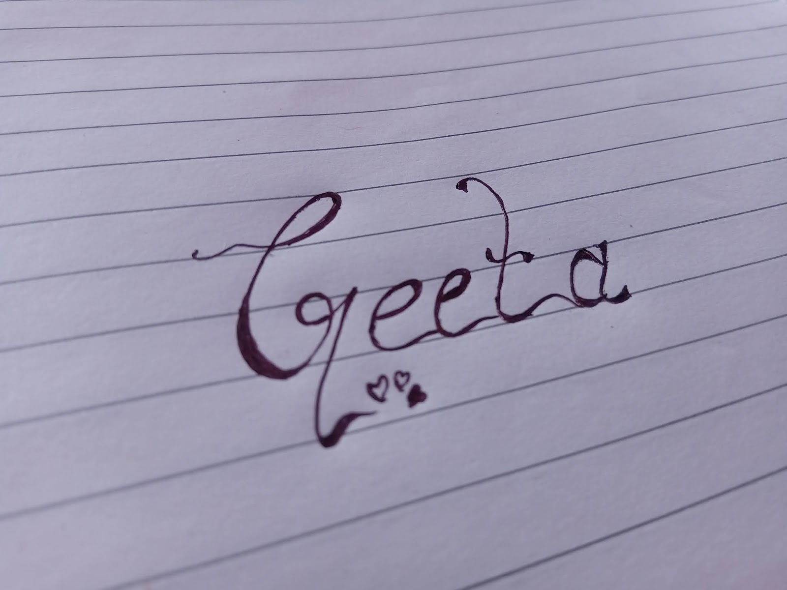 Dear Study: Geeta name images | Geeta with heart tattoo | Geeta name ...