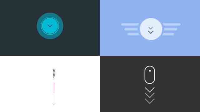 Awesome Scroll Down Arrow CSS Examples