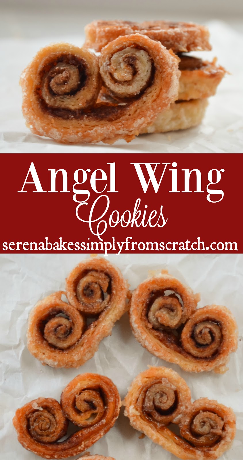 Angel Wing Cookies | Serena Bakes Simply From Scratch
