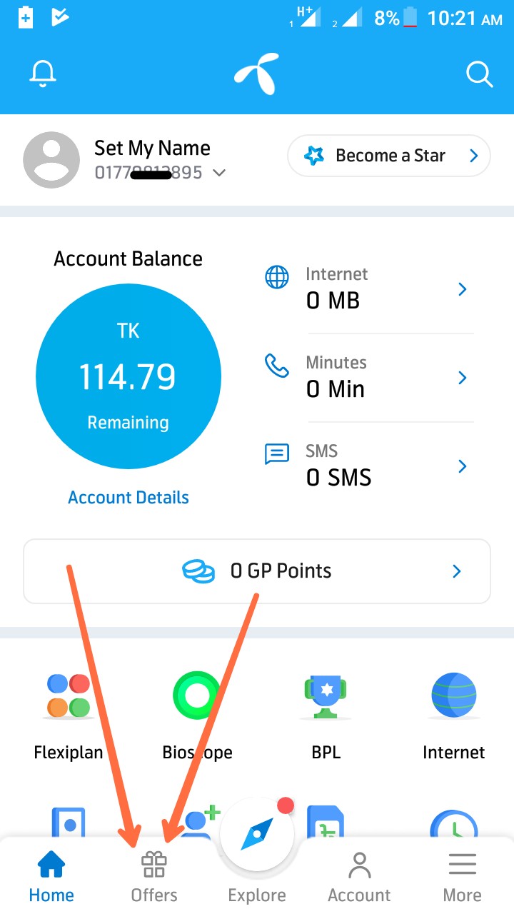 GP New Offer | 1GB Internet @7 Taka {GP Hot Offer}