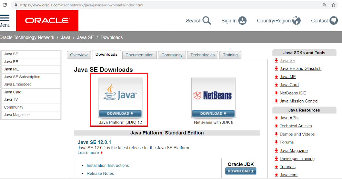 Java (How to install Java)