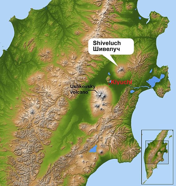 GEOLOGY around the world: Volcán Shiveluch - Kamchatka, Rusia