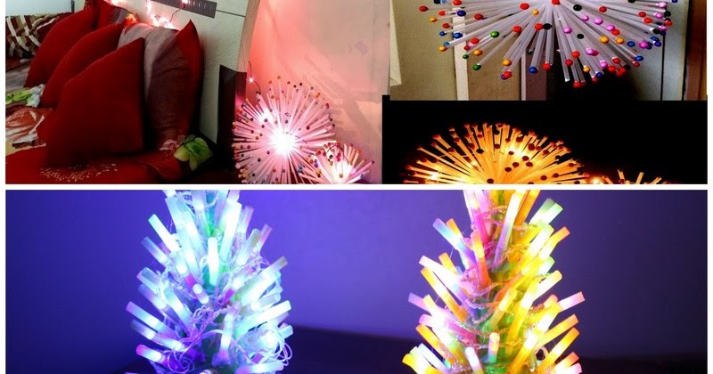 Sparkling Straw Lights