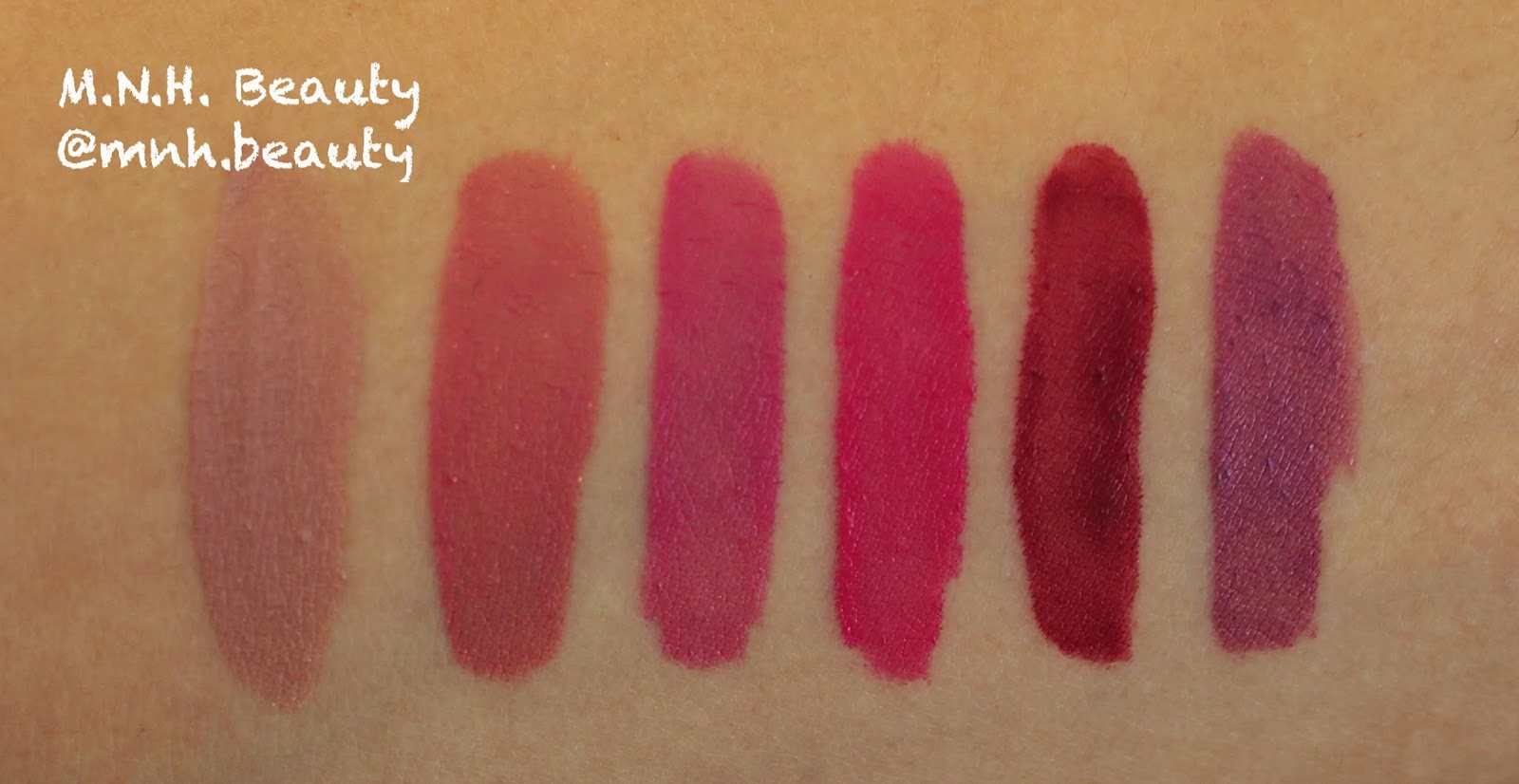 M.N.H. Beauty: SWATCHES: Rimmel Provocalips 16HR Kiss-Proof Lip Colour