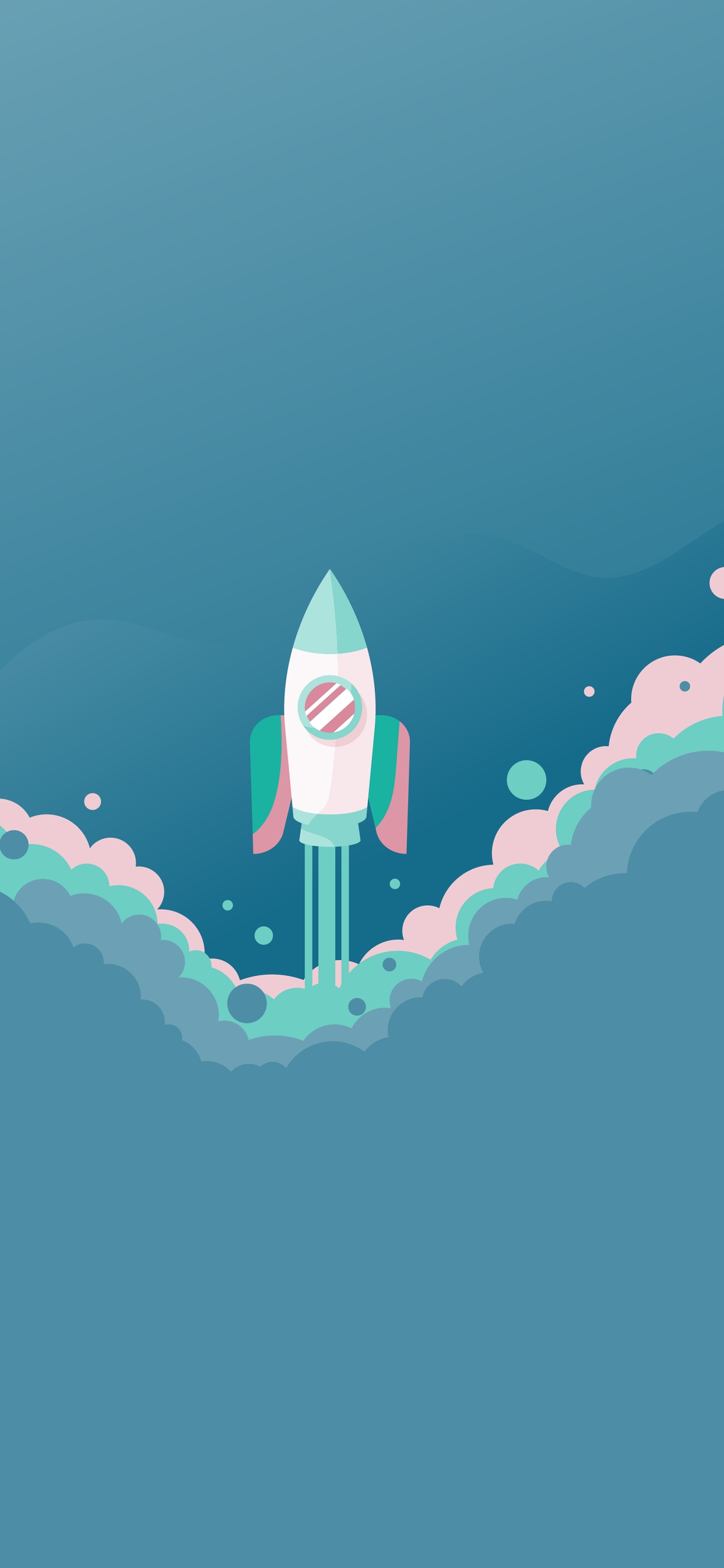 Wallpapers for iphone - Rocket launch minimalist