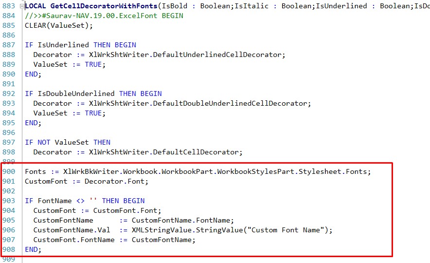 Microsoft Dynamics Nav 2016 Export To Excel With Font And Color