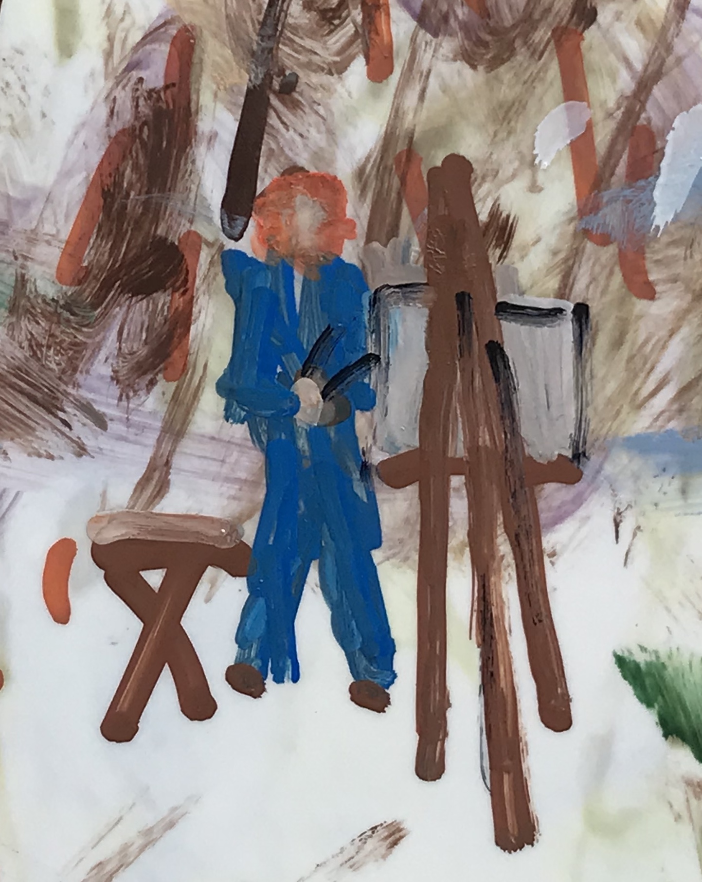 Wiley Purkey: Guide to the Mural