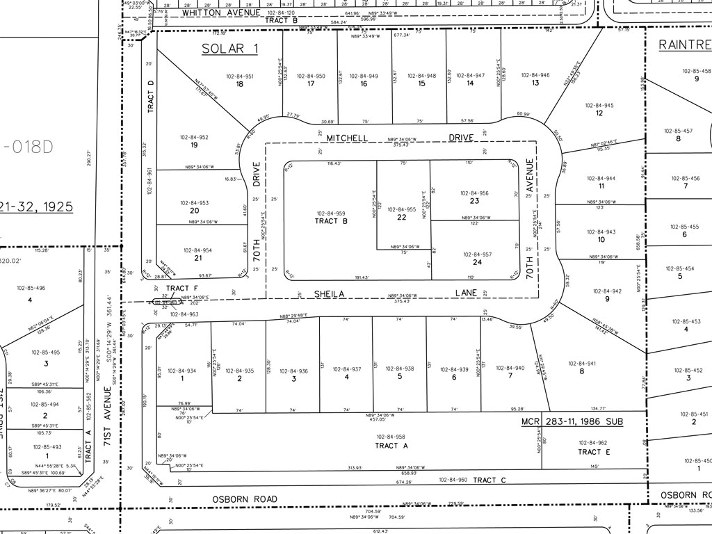 Solar 1 Subdivision by John F. Long