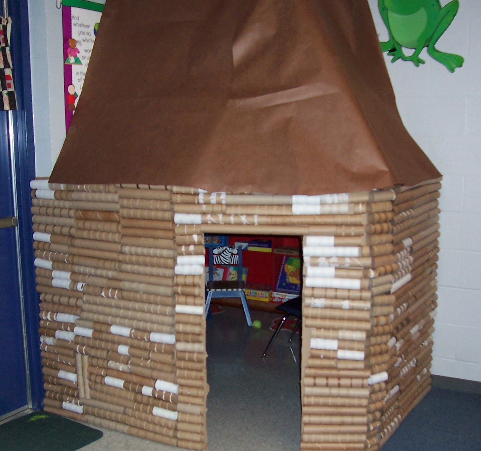 Mrs. Butterfield's First Grade: Log Cabin