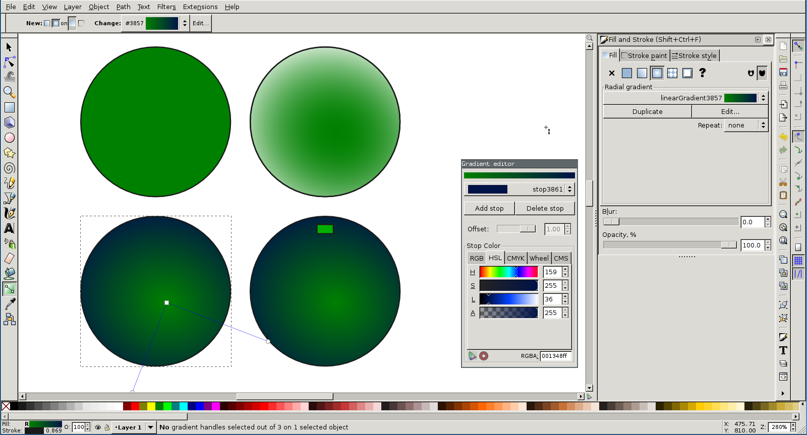 Nothing Special Drawing A Gui In Inkscape