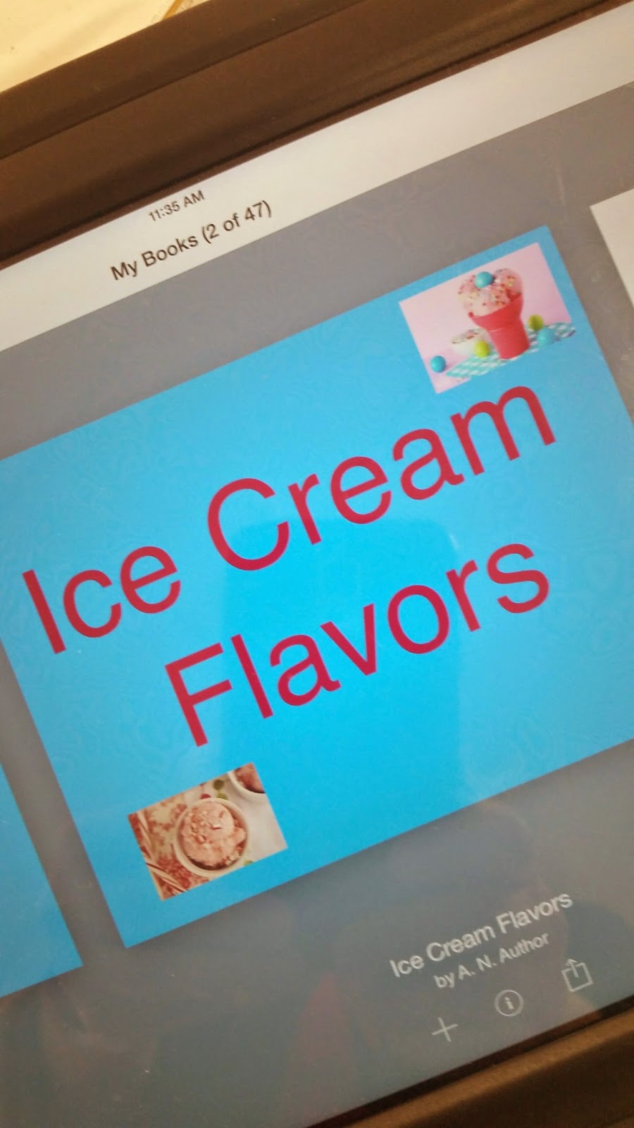 First Grade Funtastic: Ice Cream and iPad Day