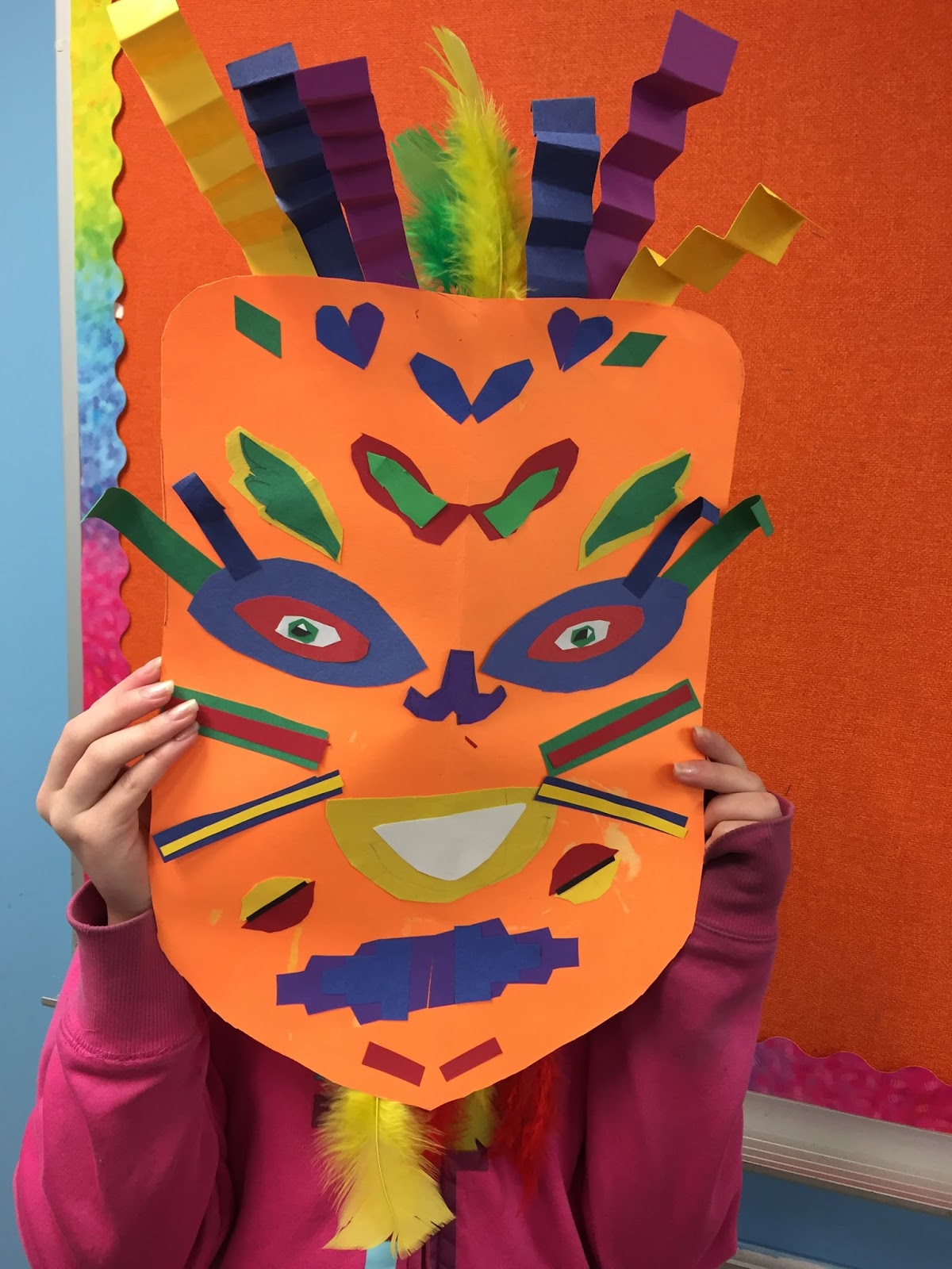 Elements of the Art Room: 5th Grade Masks!