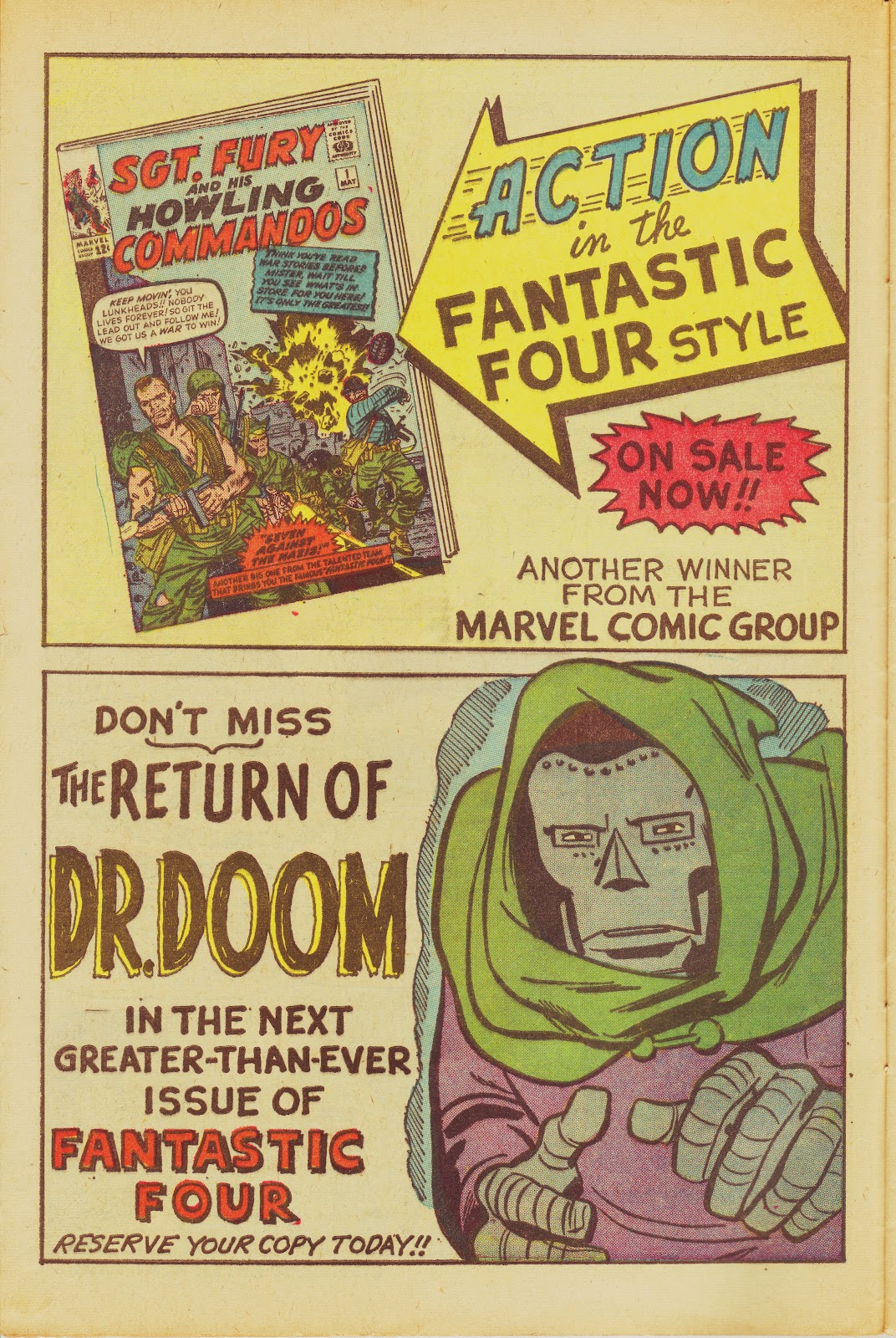 Marvel Mysteries and Comics Minutiae: Early Marvel House Ads