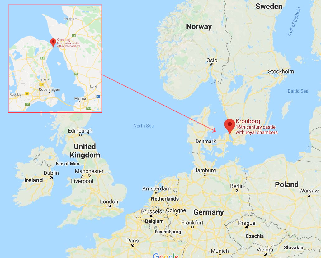 Webster's Google Treking: Famous Castles: Kronborg Castle, Denmark