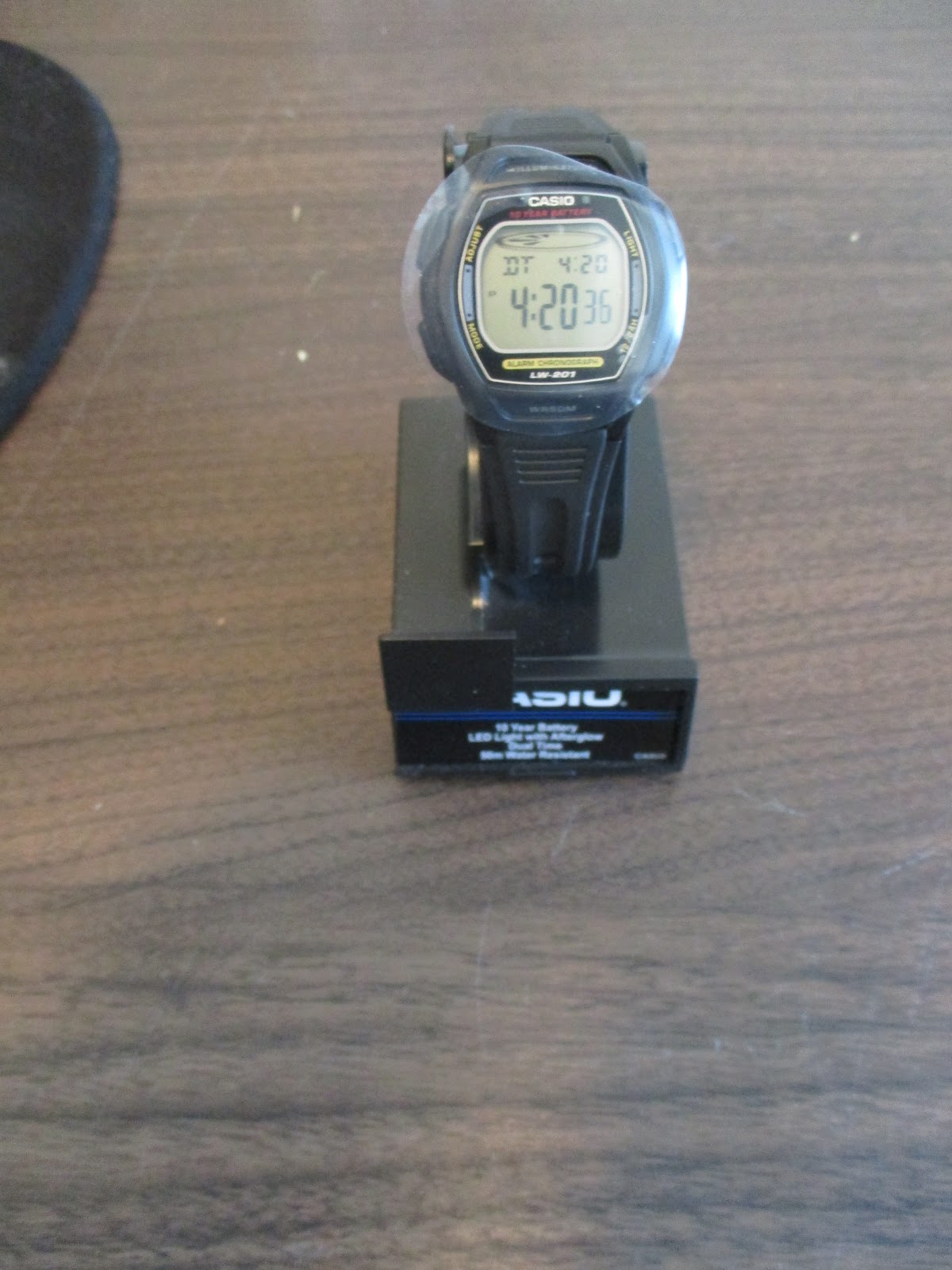 Missy's Product Reviews : TrendHim Lucleon Black TriFold Wallet & Casio ...