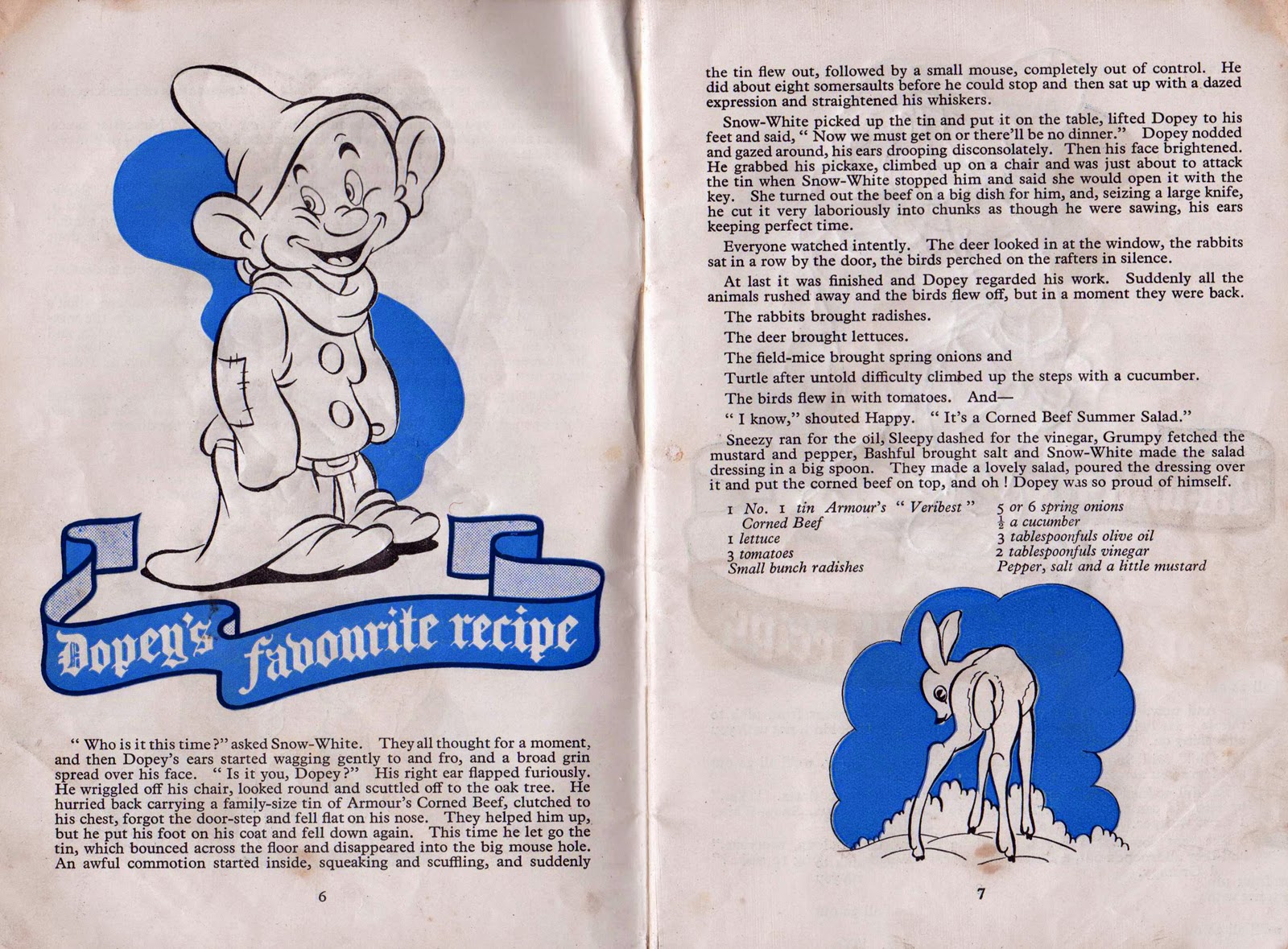 Filmic Light - Snow White Archive: 1938 Armour & Co. "Snow White ...