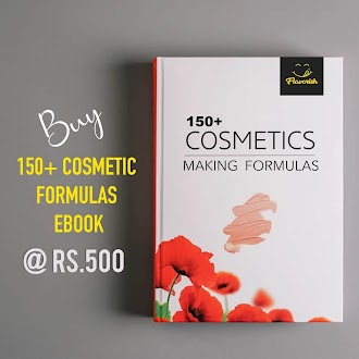 80+ Organic Cosmetics formula Ebook @ Rs.800