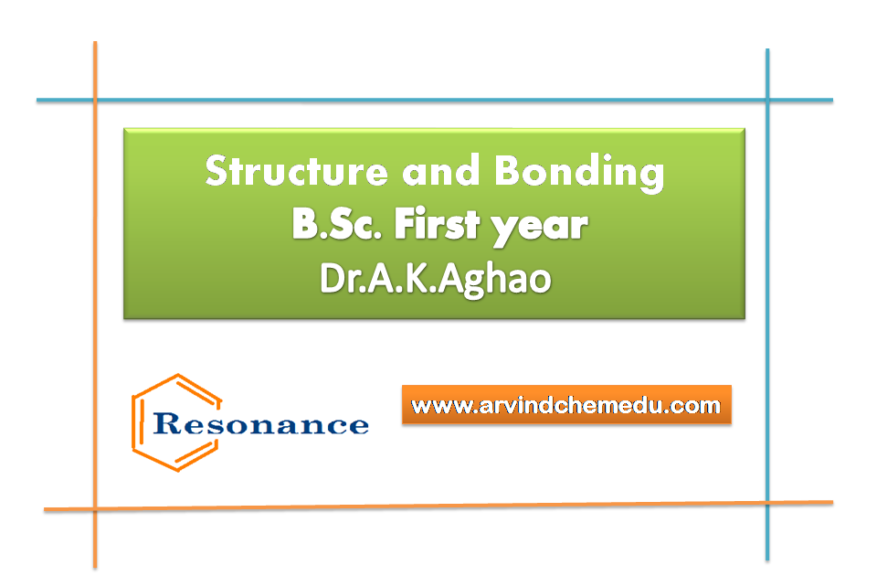 Structure and Bonding Handwritten Notes.pdf B.Sc. First year (UG degree ...