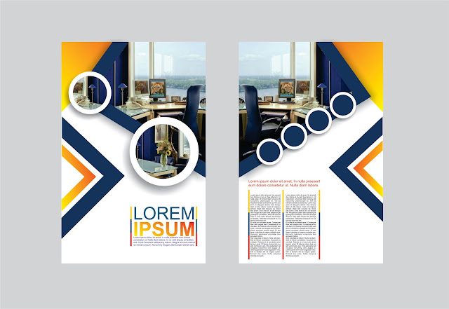 brochure design templates free download cdr in coreldraw | ब्रोचुरे ...