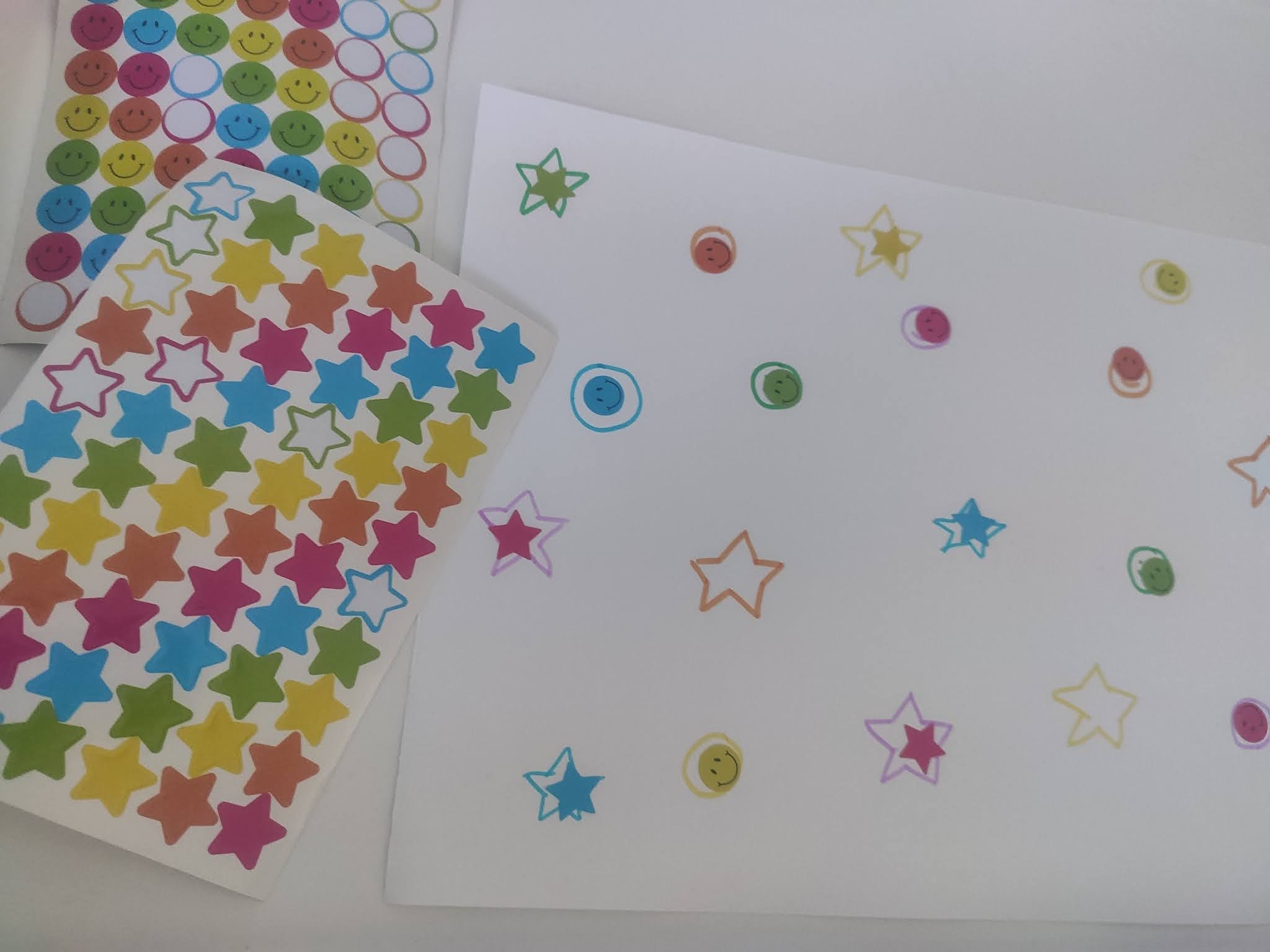 Gommettes en maternelle - Activités et fiches - TPS et PS