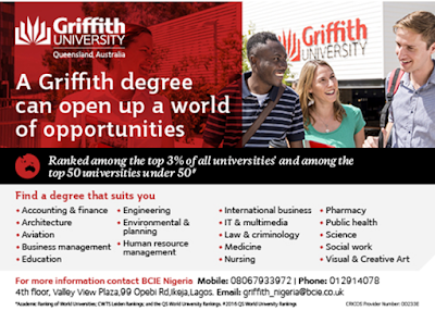 Your future starts at Griffith University